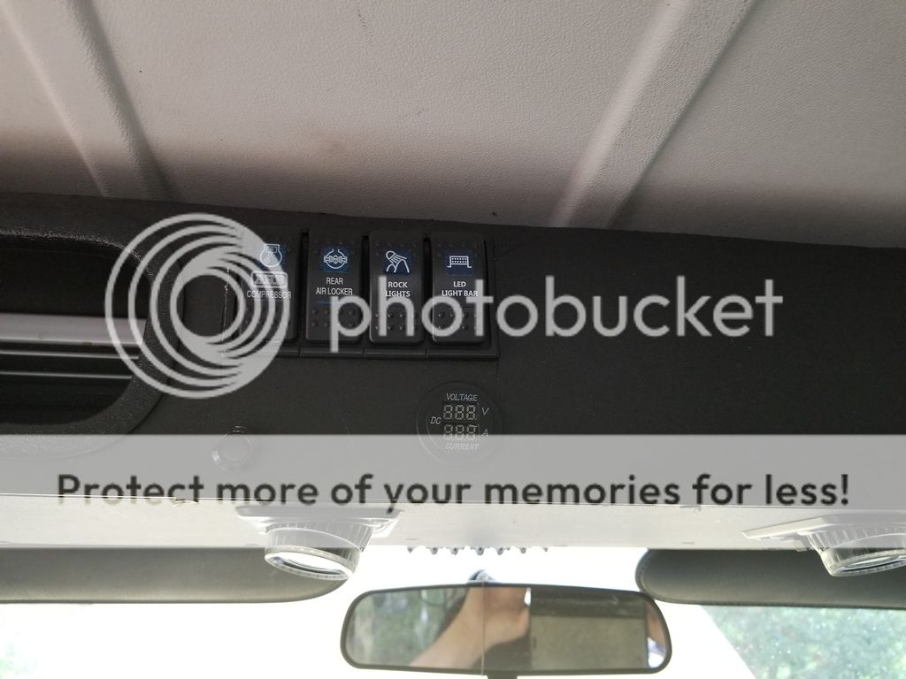 Homemade Overhead Console | Jeep Wrangler Forum